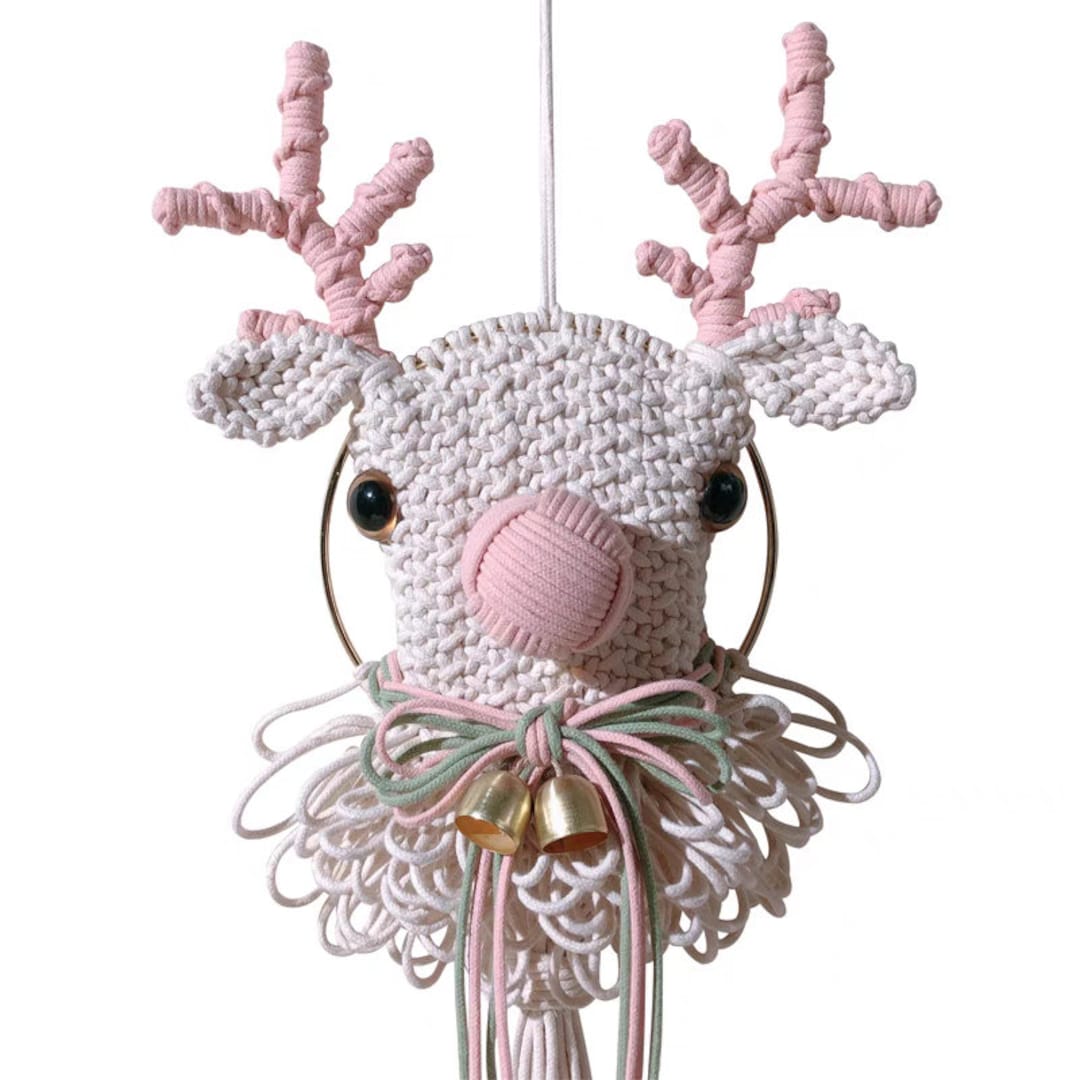 Beginner Level - Diy Macrame Animal PDF Patterns in English - Macrame ...