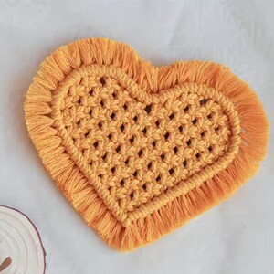 BEGINNER LEVEL / Macrame Tutorial / Learn Macrame / Macrame Cup Coaster / Macrame Coaster / Diy ...