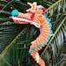 Beginner Macrame Dragon PDF Pattern, Macrame PDF Tutorial, Macrame Pattern With Step Be Step ...