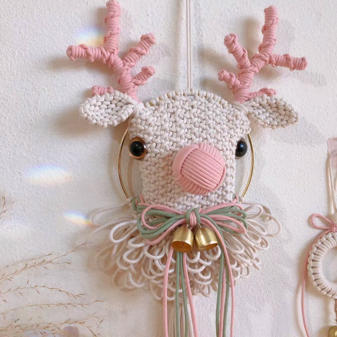 Macrame Animal PDF Pattern, Macrame PDF Tutorial in English, Macrame ...