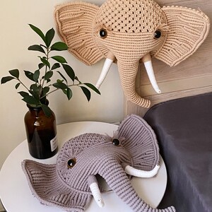 DIGITAL VIDEO TUTORIAL for Macrame Elephant Head Macrame - Etsy
