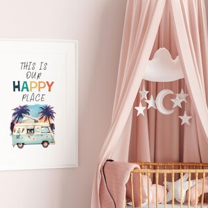 This is Our Happy Place Poster, Instant Download, Printable Wall Art ...