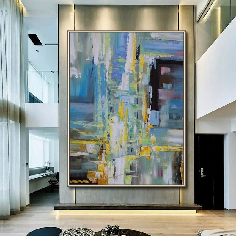 Extra Large Canvas Abstract Art, Large Original Abstract Painting ...