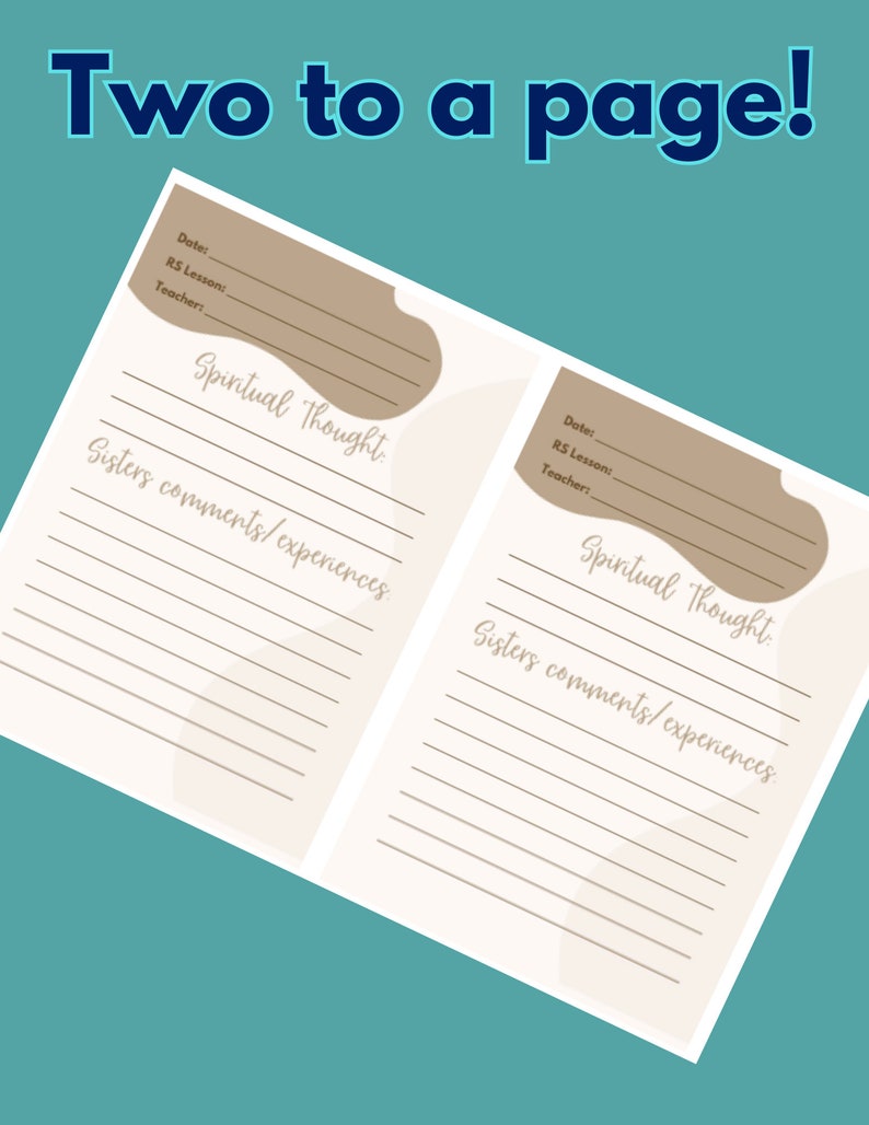 Relief Society Lesson Notes for Young Women and Primary Teachers ...