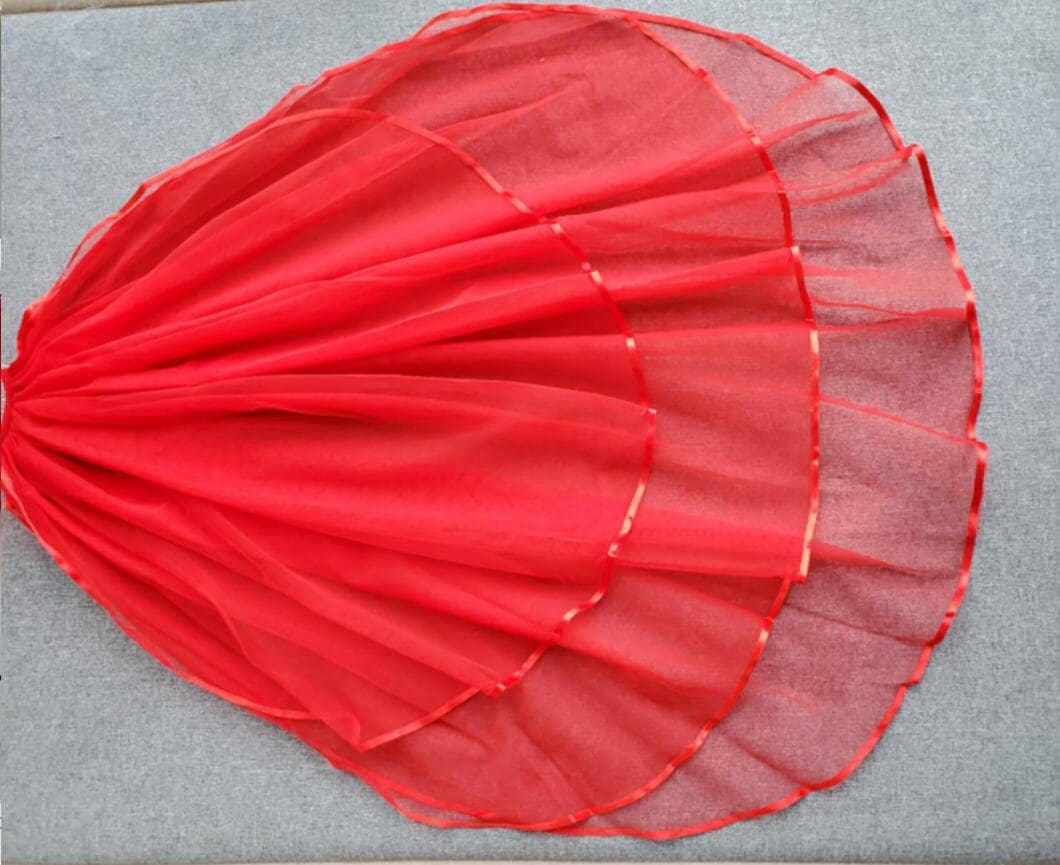 National Style Bride Veil real Red Bride Wedding Veils Red | Etsy