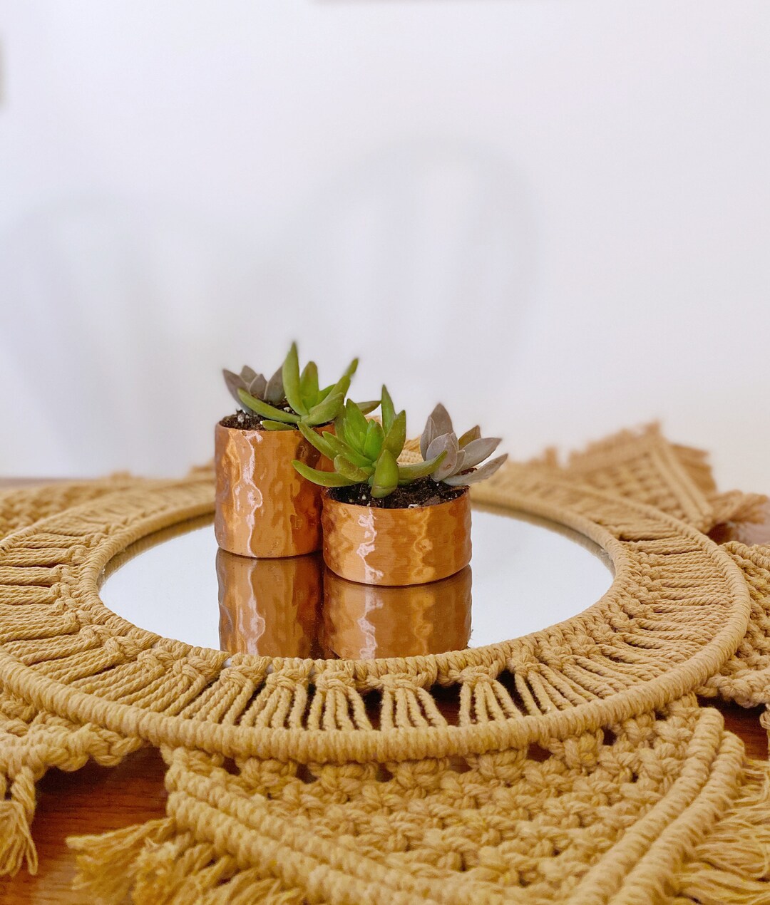 Copper Succulent Planters- Set of 2 - Etsy