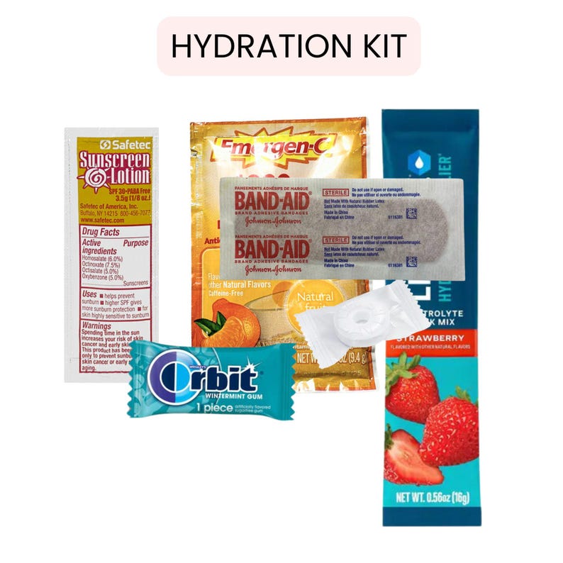 Hangover Kit, Build Your Own Custom Filled Pack, Company Holiday Party ...