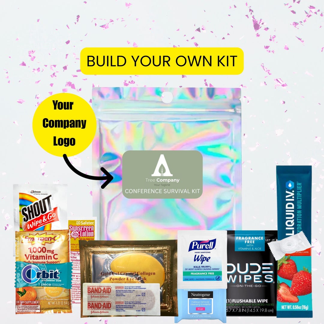Build Your Own Hangover Kit Custom Filled Pack, Company Holiday Party ...