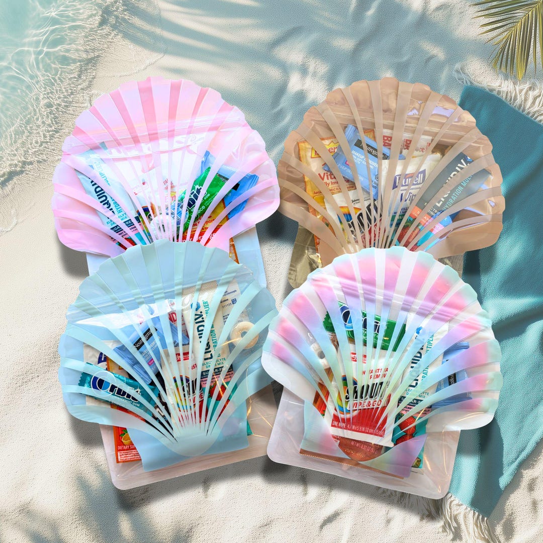 Hangover Kit | Last Toast on the Coast Bridesmaid Favors | Coastal ...