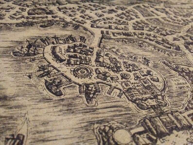 Digital Keystone Fantasy Map Perfect for D&D, Pathfinder, Warhammer or ...