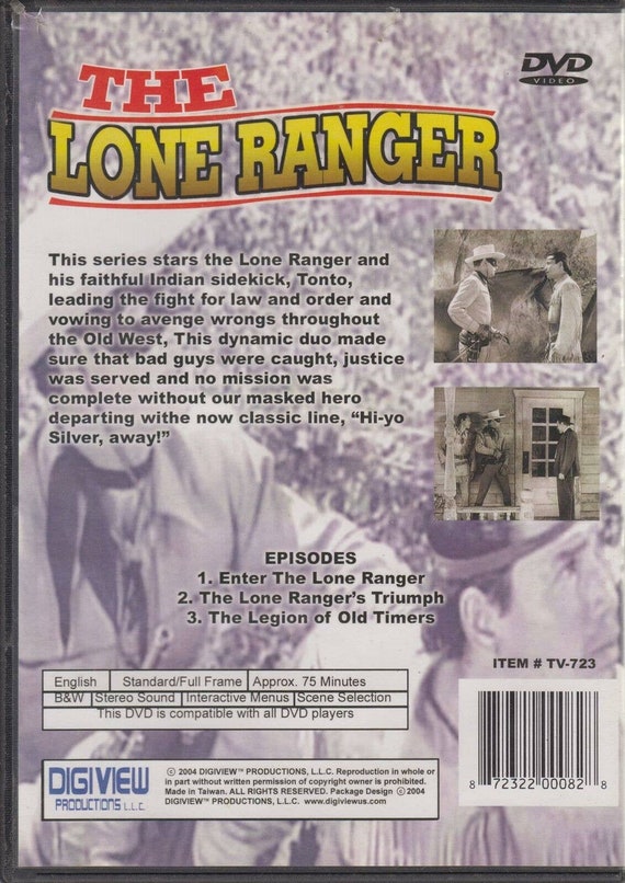 The Lone Ranger 2022 Dvd Cover