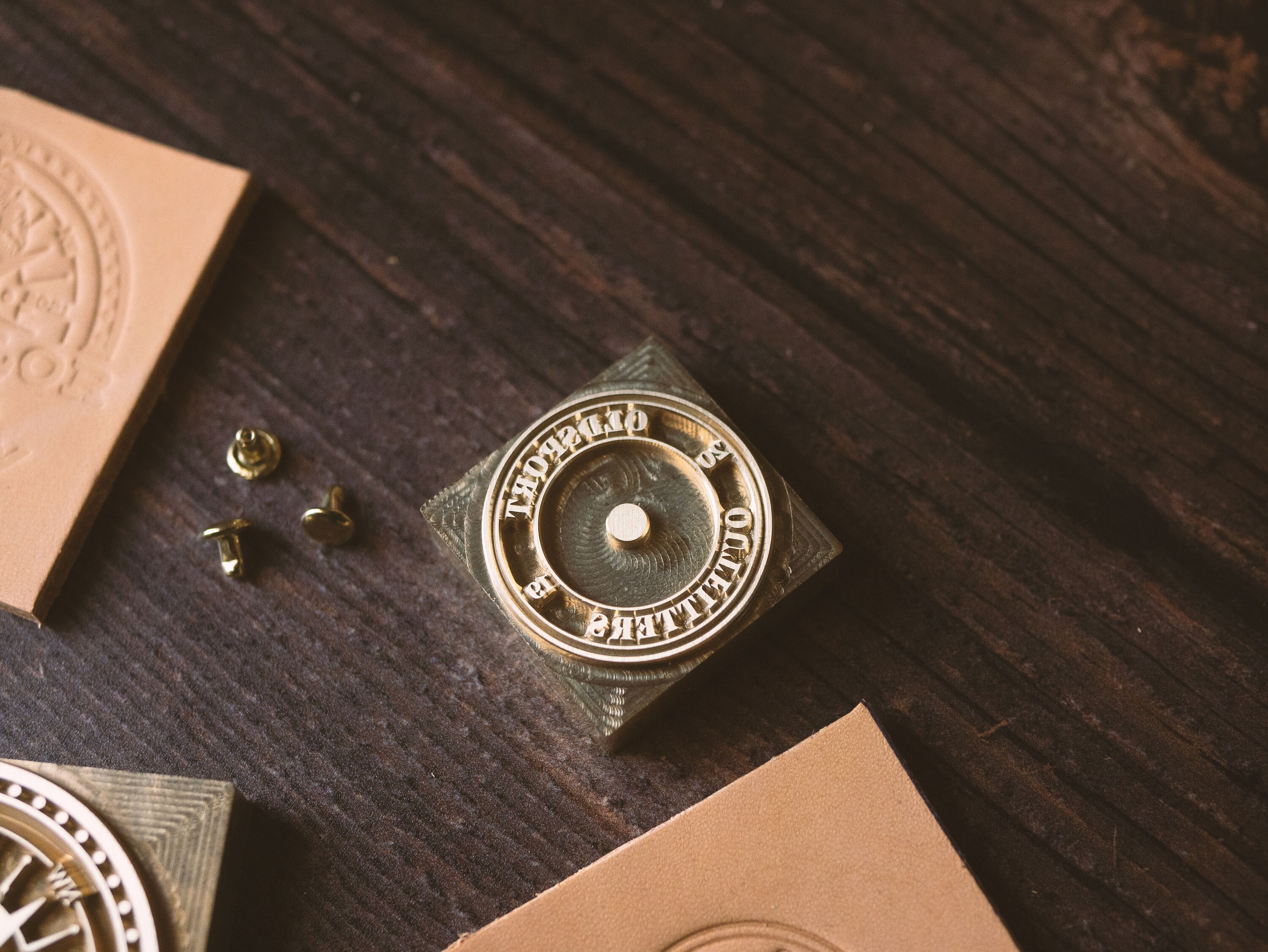Custom Leather Stamp Personalised Leather Branding Iron | Etsy