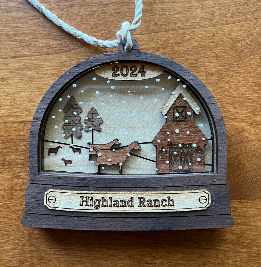 Custom Goat Ornament - Choose Breed -nubian, Swiss ( Saanen, Sable ...