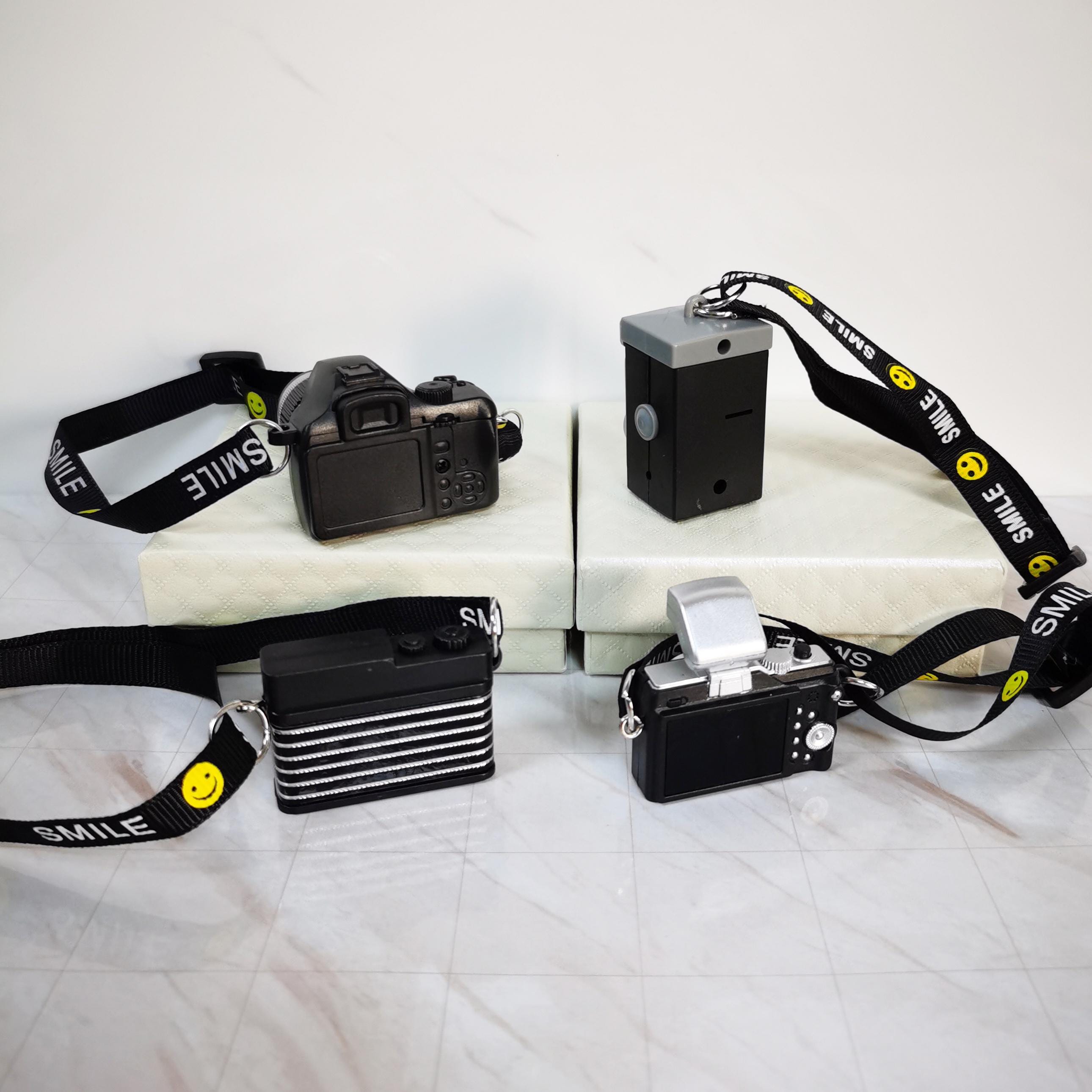 Dollhouse A Set of 4 Different Cameras,miniature Elf Prop Camera With ...