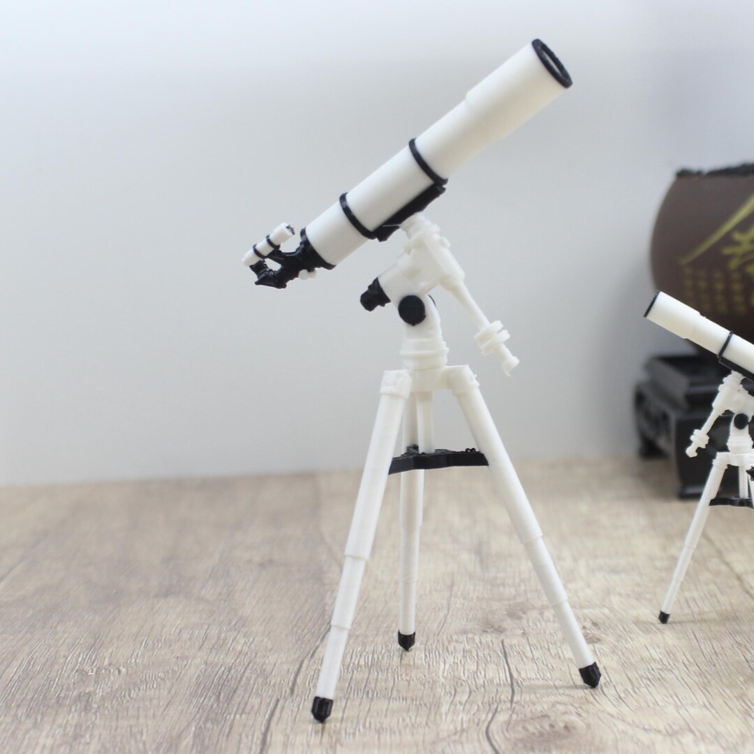 1:12 Scale Dollhouse Miniature Telescope, Simulation Mini Telescope for ...
