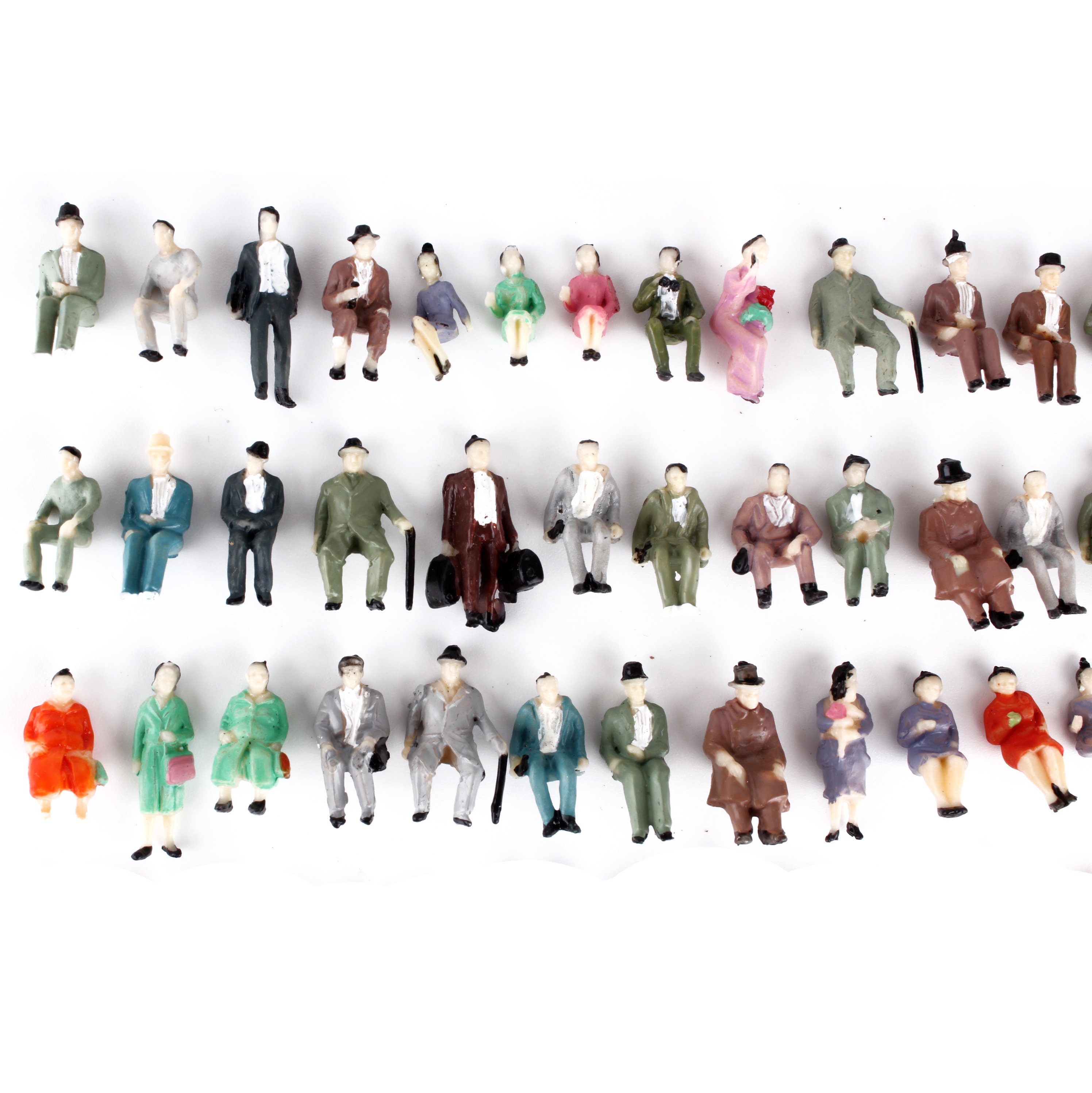 1:87 Scale HO Figures Miniature Model Train Accessories - Etsy