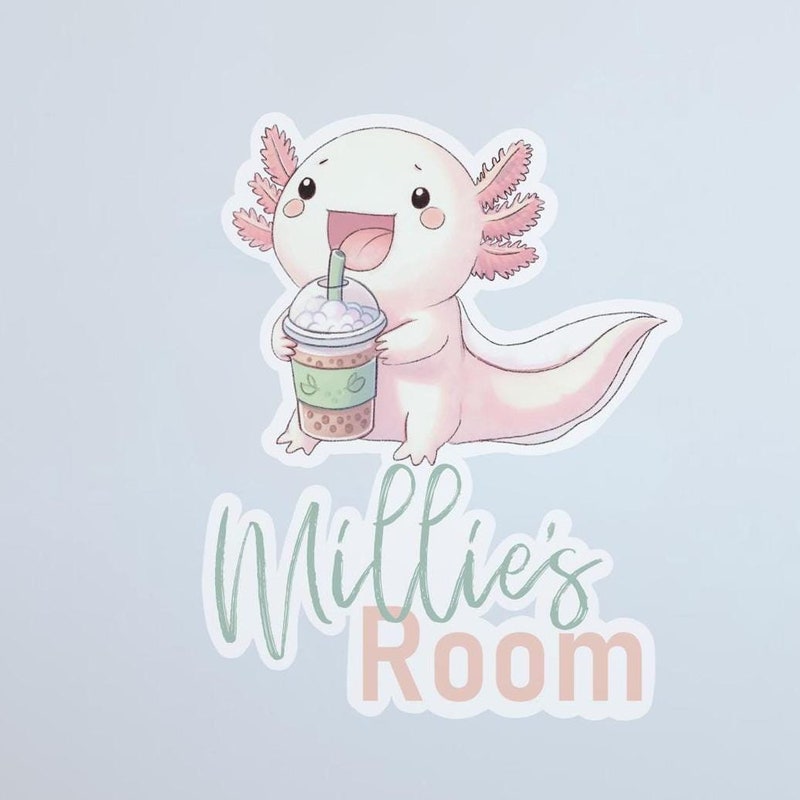 Axolotl Sticker - Etsy