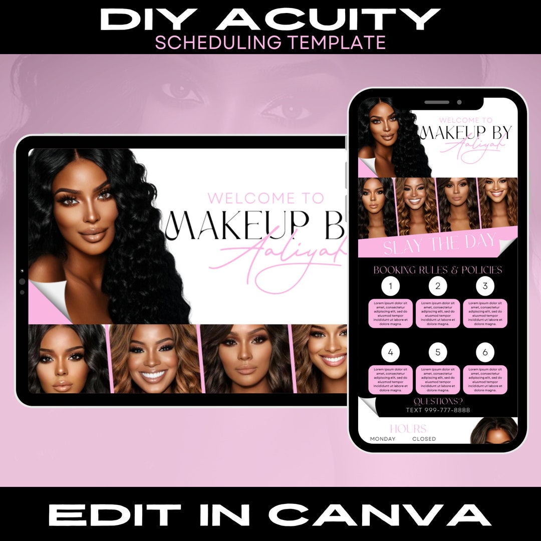 Premade Acuity Site Design Template Boost Your Service-based - Etsy