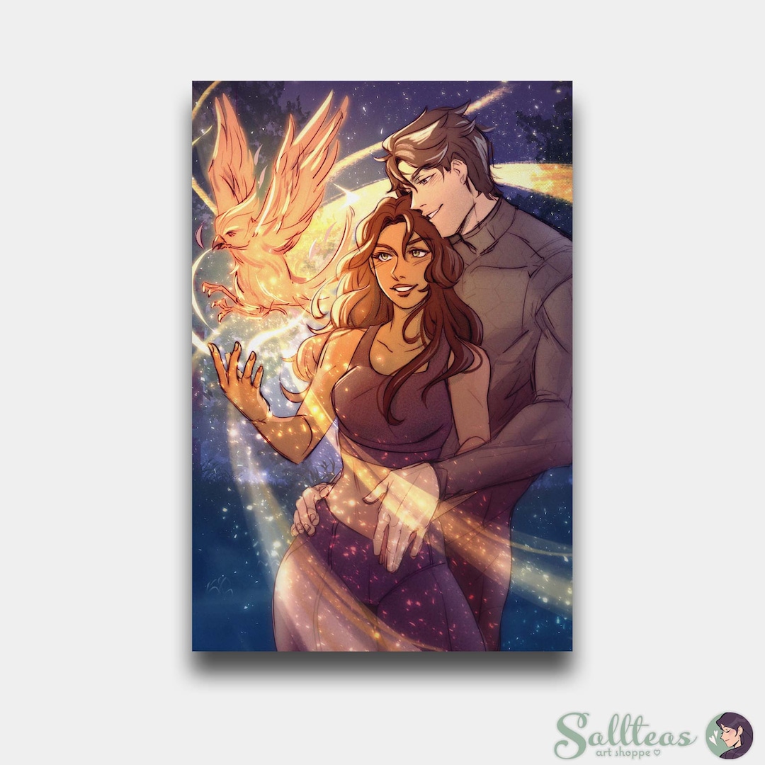 Rise of the Phoenix: A Tory X Darius Inspired Print | Zodiac Academy ...