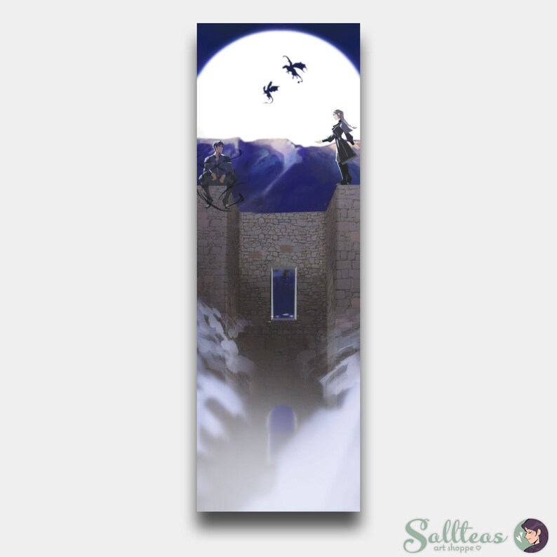 On the Parapet: A Fourth Wing Art Print Fourth Wing Iron Flame Rebecca ...