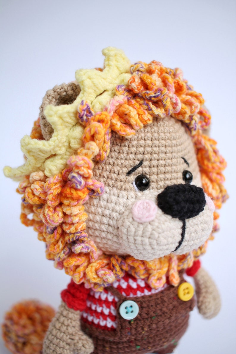 Stuffed Lion King Toy. Baby Lion Toy. Safari Nursery Decor. | Etsy