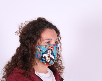 Catrina Face Mask - Etsy