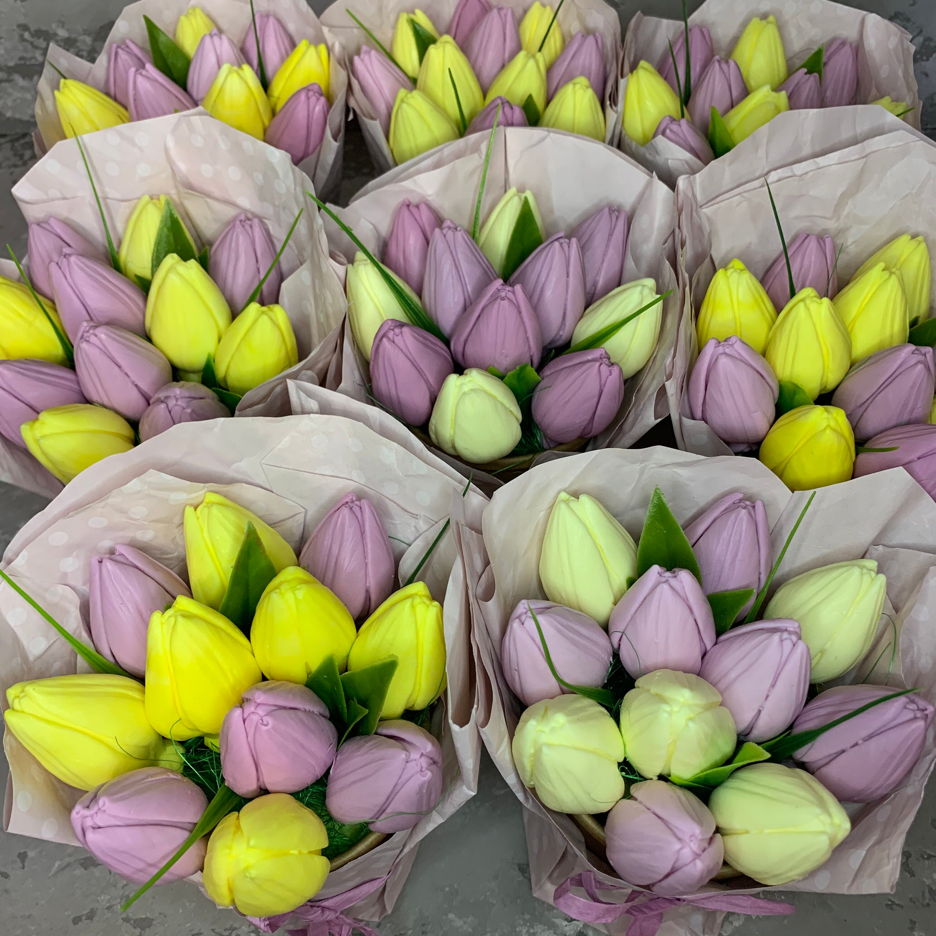 Handmade Soap Soap Flowers Decorative Organic Tulips Etsy