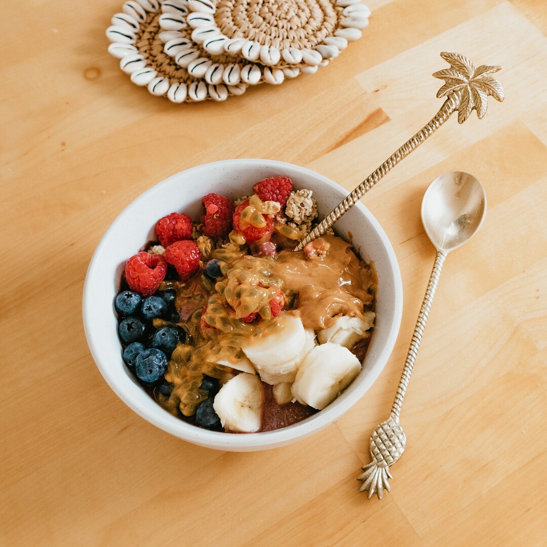 Handcrafted Brass Smoothie Bowl Spoon: Food Styling Prop - Etsy