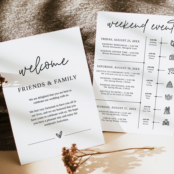 Wedding Welcome Bags - Etsy