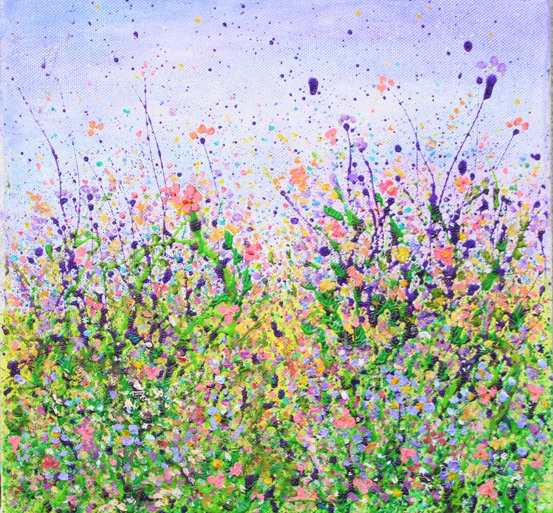 Summer Blaze Limited edition kwaliteit giclée print, geïnspireerd op ...