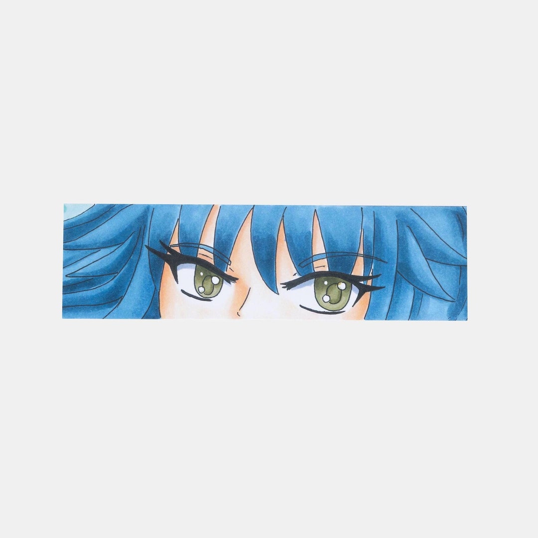Manga Eyes Bookmark Character: Azuna Anime Bookmark Manga Book Reader ...