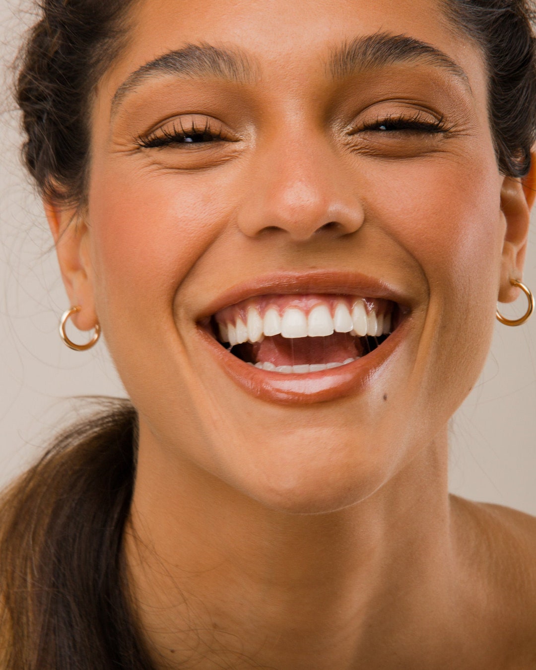 Dainty Gold Hoops, 14K Gold Filled Hoops, Gold Hoop Earrings, Delicate ...