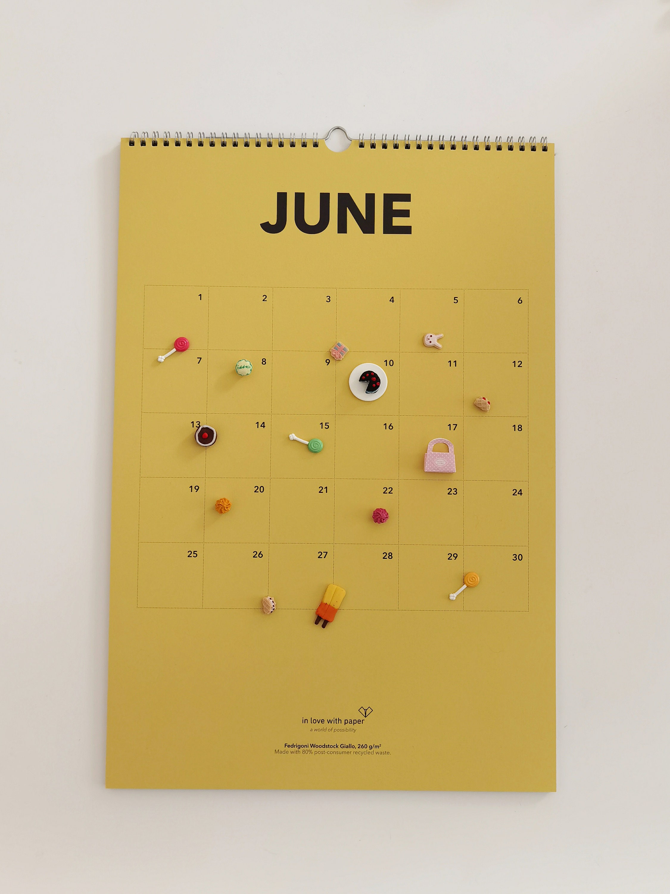 Felis Sustainable Everlasting Birthday Calendar | Made From 13 Unique ...
