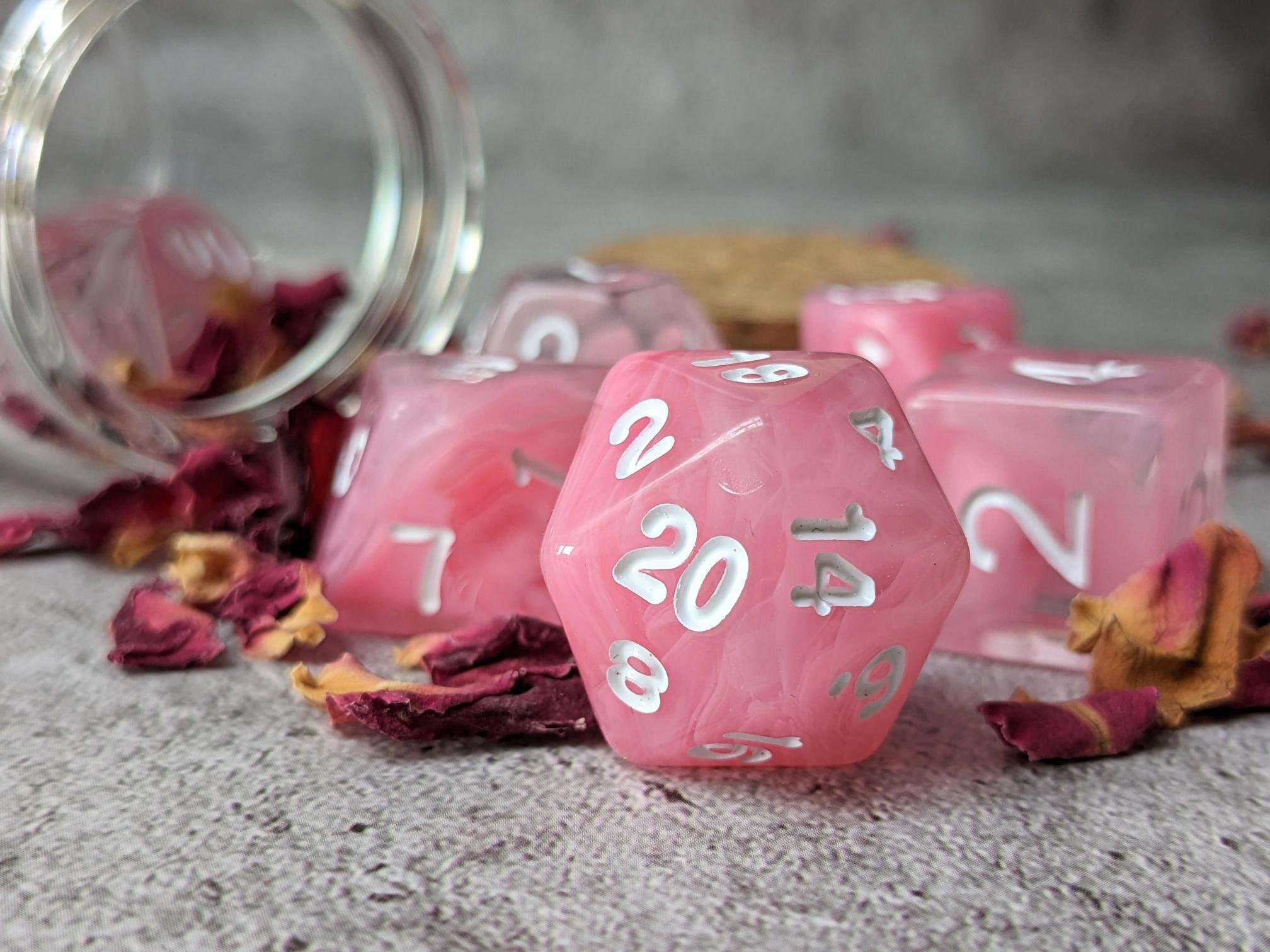 D&D Love Potion Dice Philter of Love Pink Dice Dnd - Etsy UK