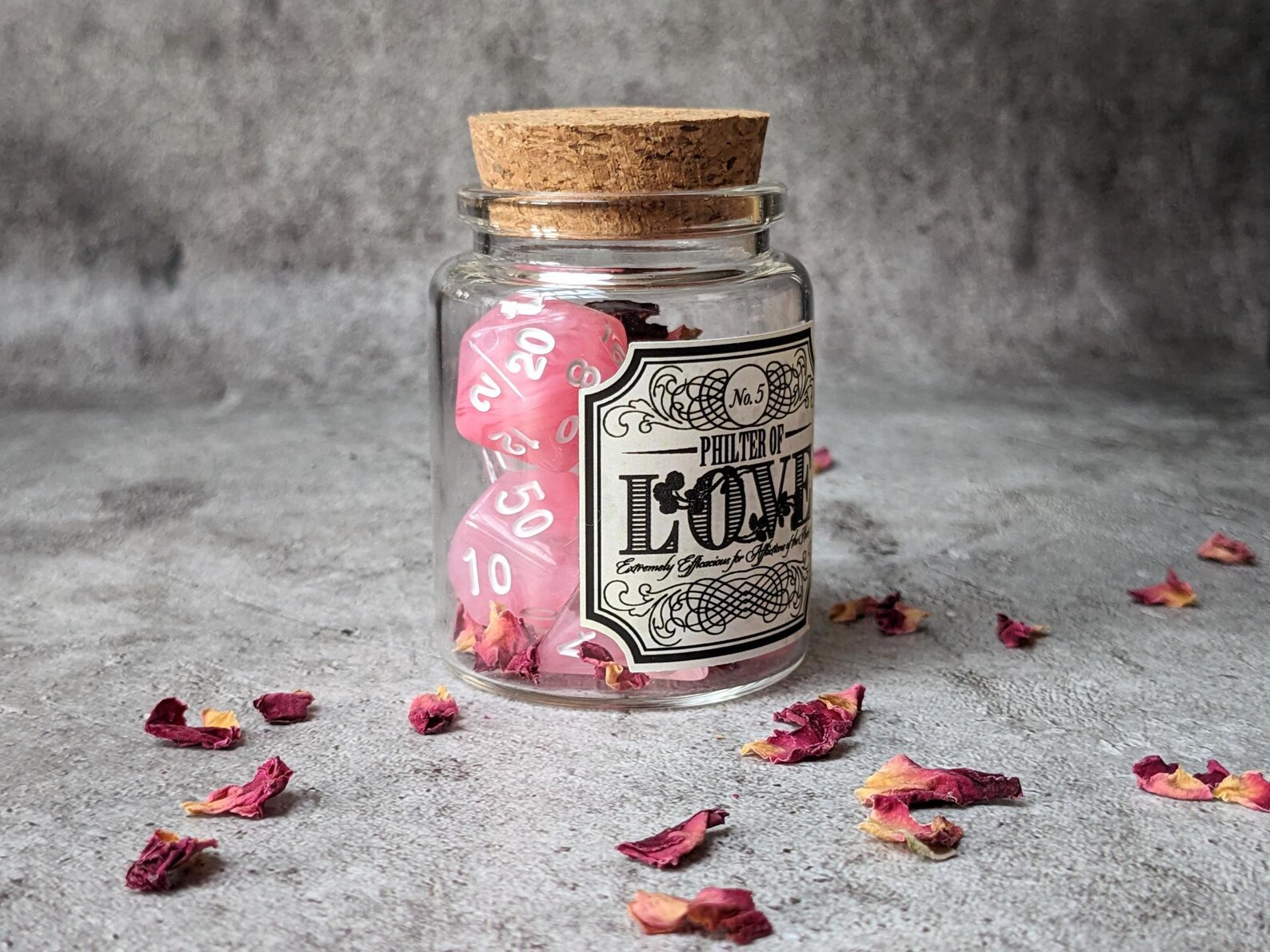 D&D Love Potion Dice Philter of Love Pink Dice Dnd - Etsy UK
