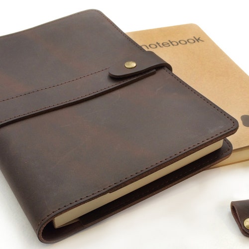 Le Vent 5x8 Refillable Leather Journal 2 Notebooks Lined and | Etsy