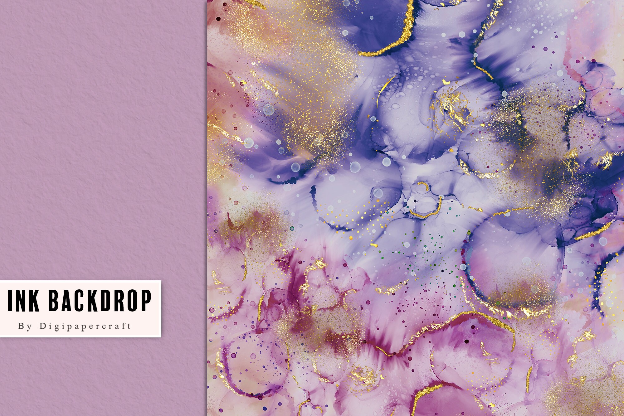 Alcohol Ink Digital Paper, Blush Pink Fluid Ink Art, Seamless Ink ...