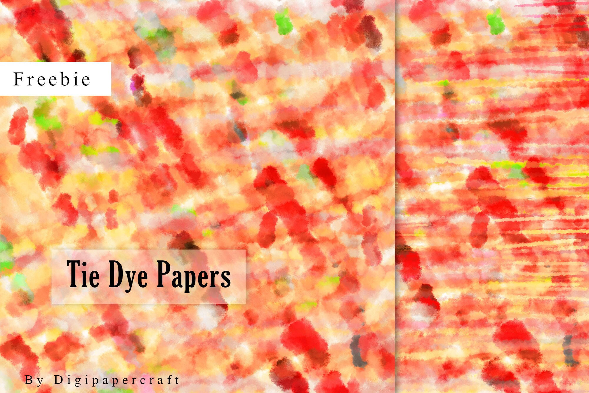 Freebie Tie Dye Digital Paper Colorful Ink Paper Digital - Etsy