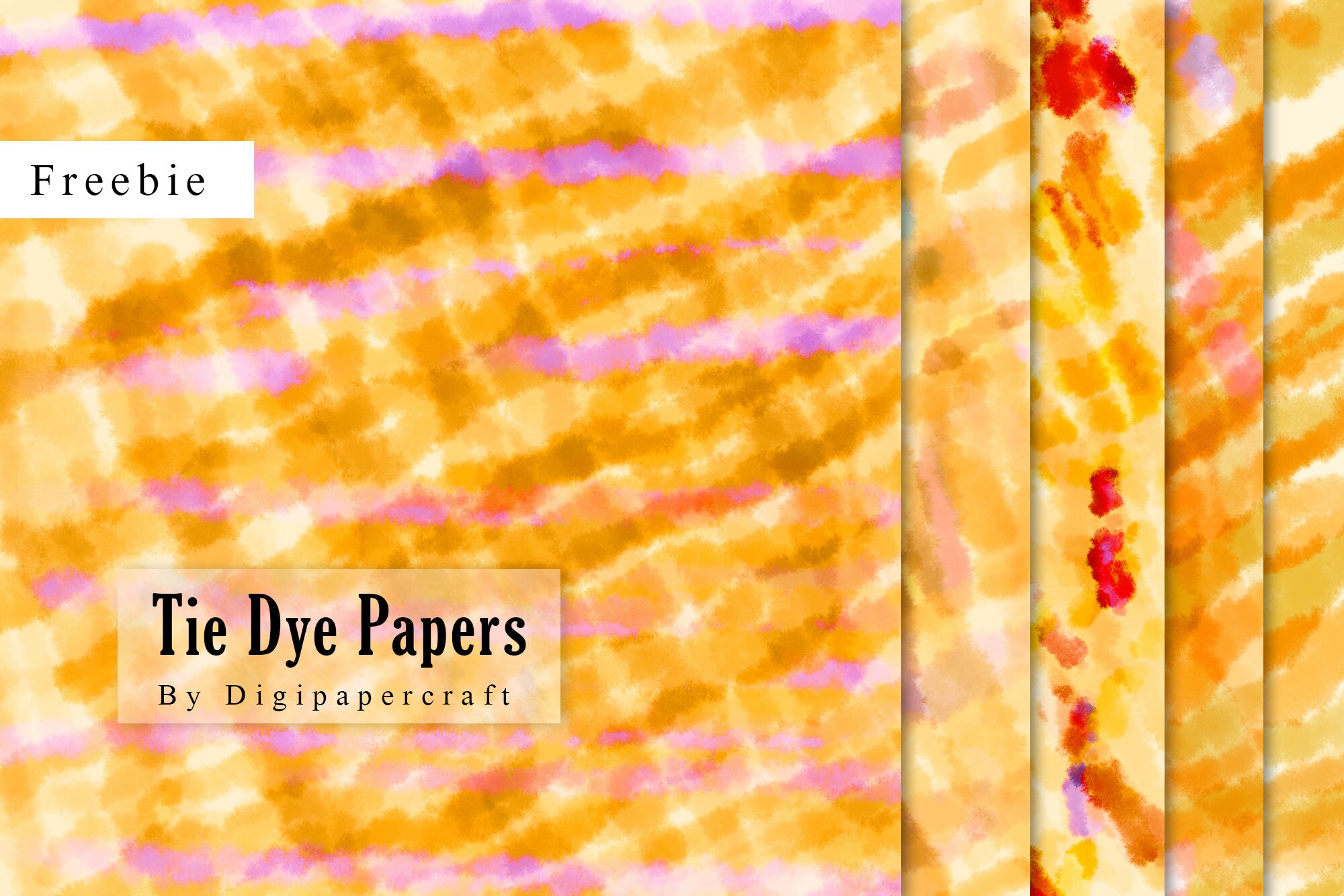Freebie Tie Dye Digital Paper Colorful Ink Paper Digital - Etsy