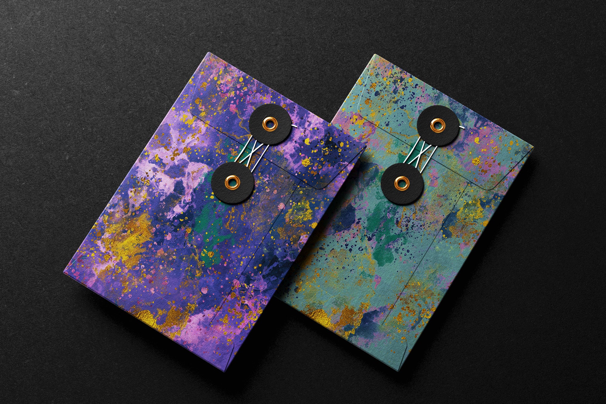 Gold Shimmer Digital Paper, Ink Textures, Colorful Ink, Watercolor ...