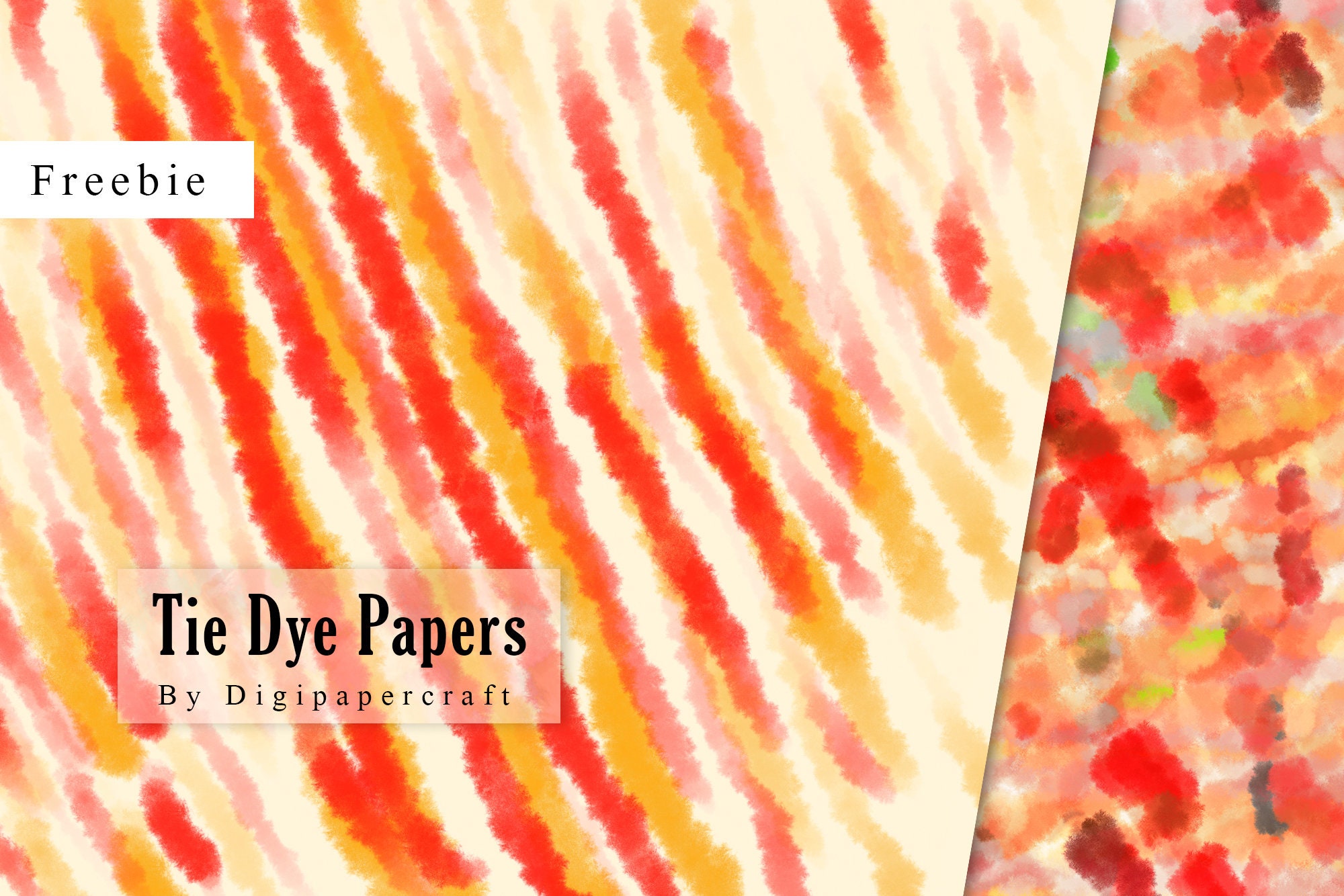 Freebie Tie Dye Digital Paper Colorful Ink Paper Digital - Etsy