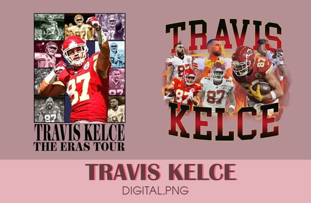 Digital Travis Kelce Digital Download Sublimation Graphic Kansas City ...