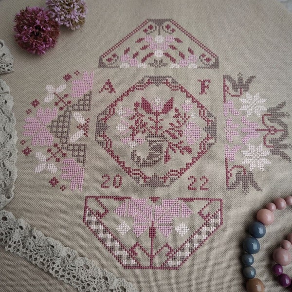 Cross Stitch Sampler Pattern Pdf - Etsy