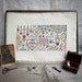 True Love Mini Quaker Sampler Cross Stitch Pattern, Easy Counted Cross ...
