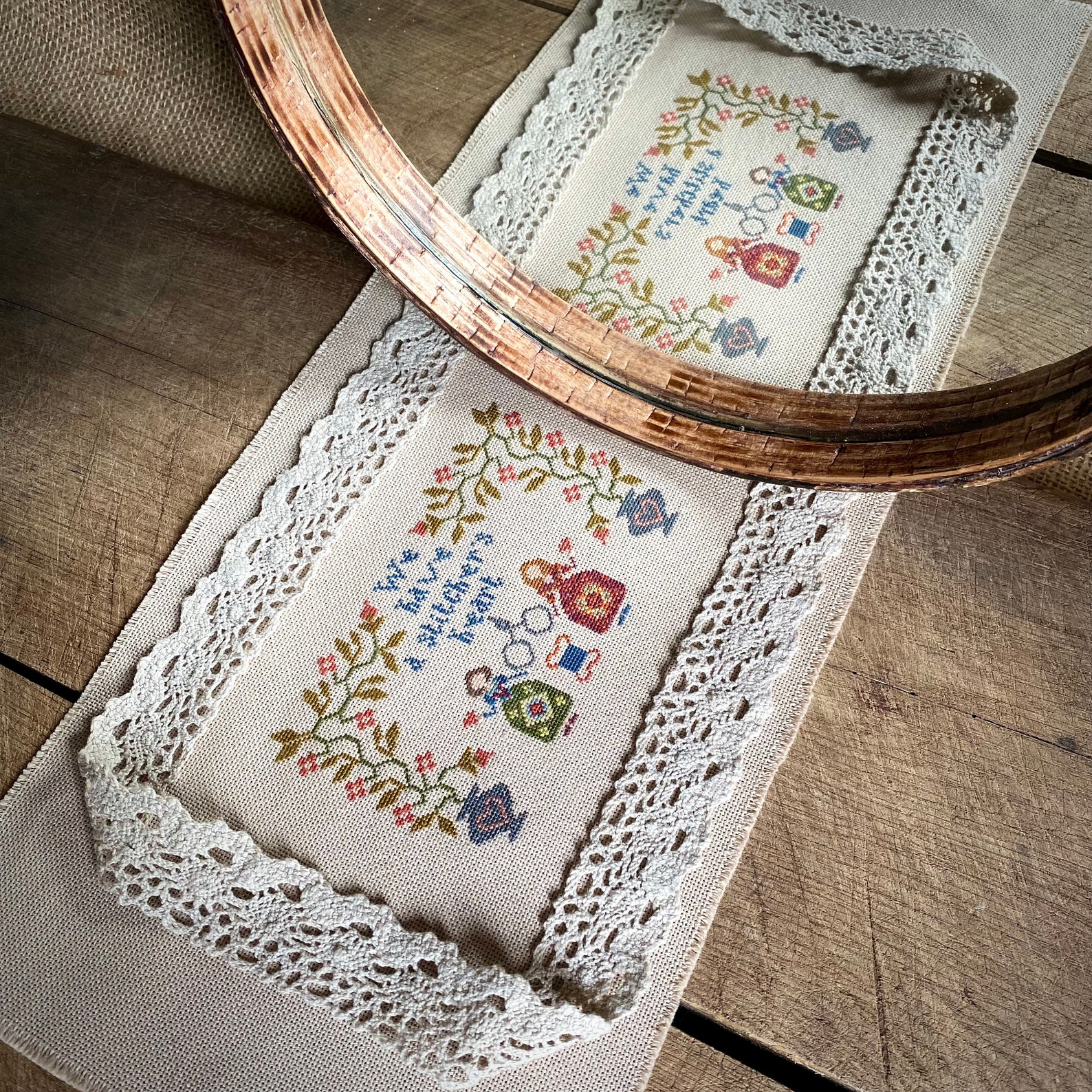 Mini Sampler Cross Stitch Pattern, X Stitch Chart, Stitcher Heart ...