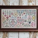 True Love Mini Quaker Sampler Cross Stitch Pattern, Easy Counted Cross ...