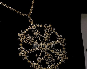Èzili Freda, Èzili Dahomen | Haitian Vodou Vèvè Necklace | Erzulie ...