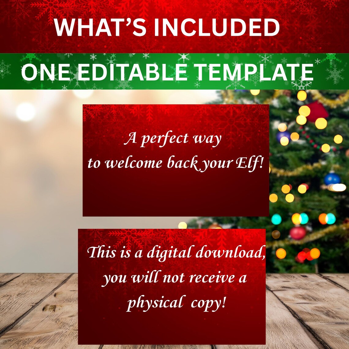 Elf on the Shelf Welcome Letter | Printable Christmas Letter (digital ...