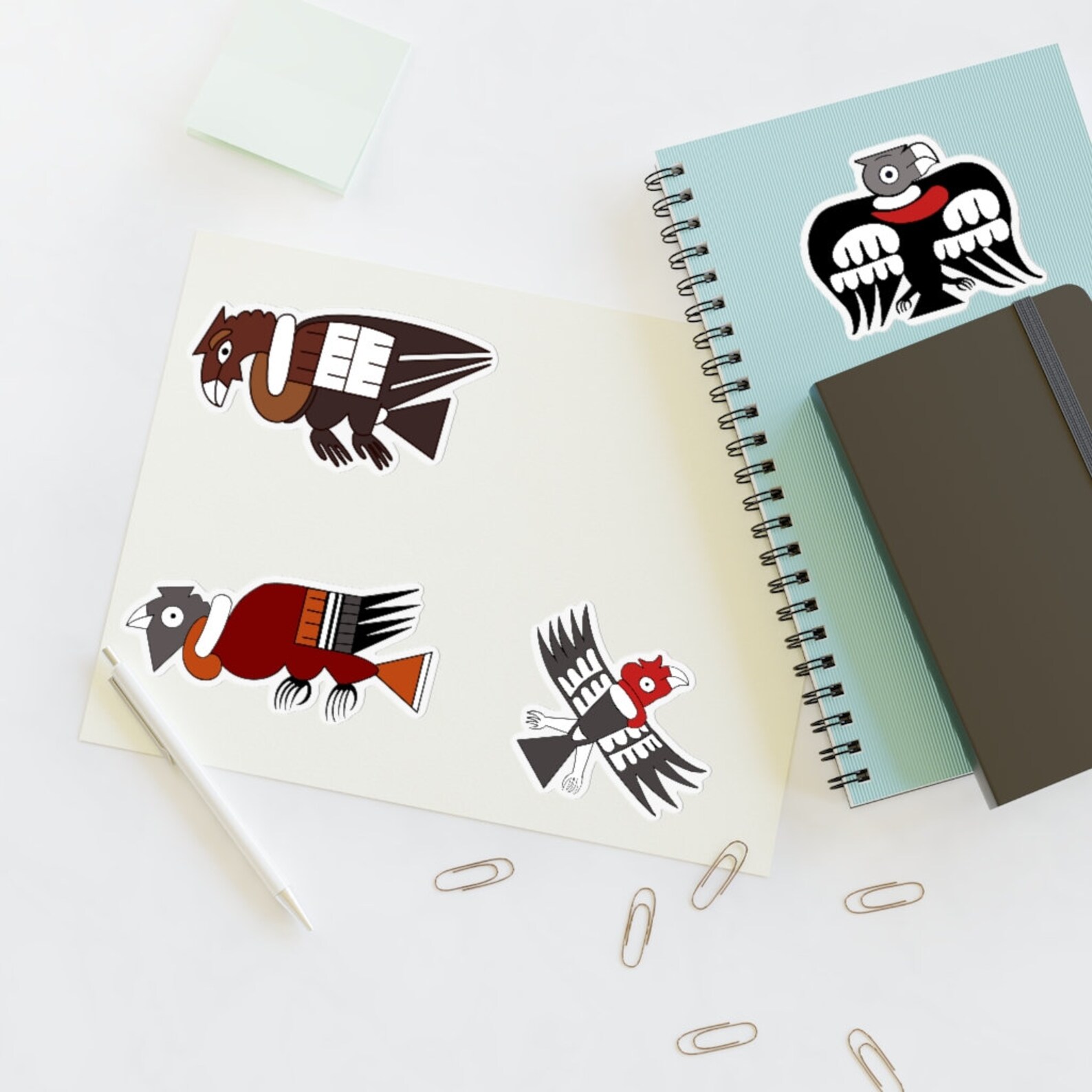 Andean Condor Nazca Sticker Sheets Ancient Peruvian Design Peru Condors ...