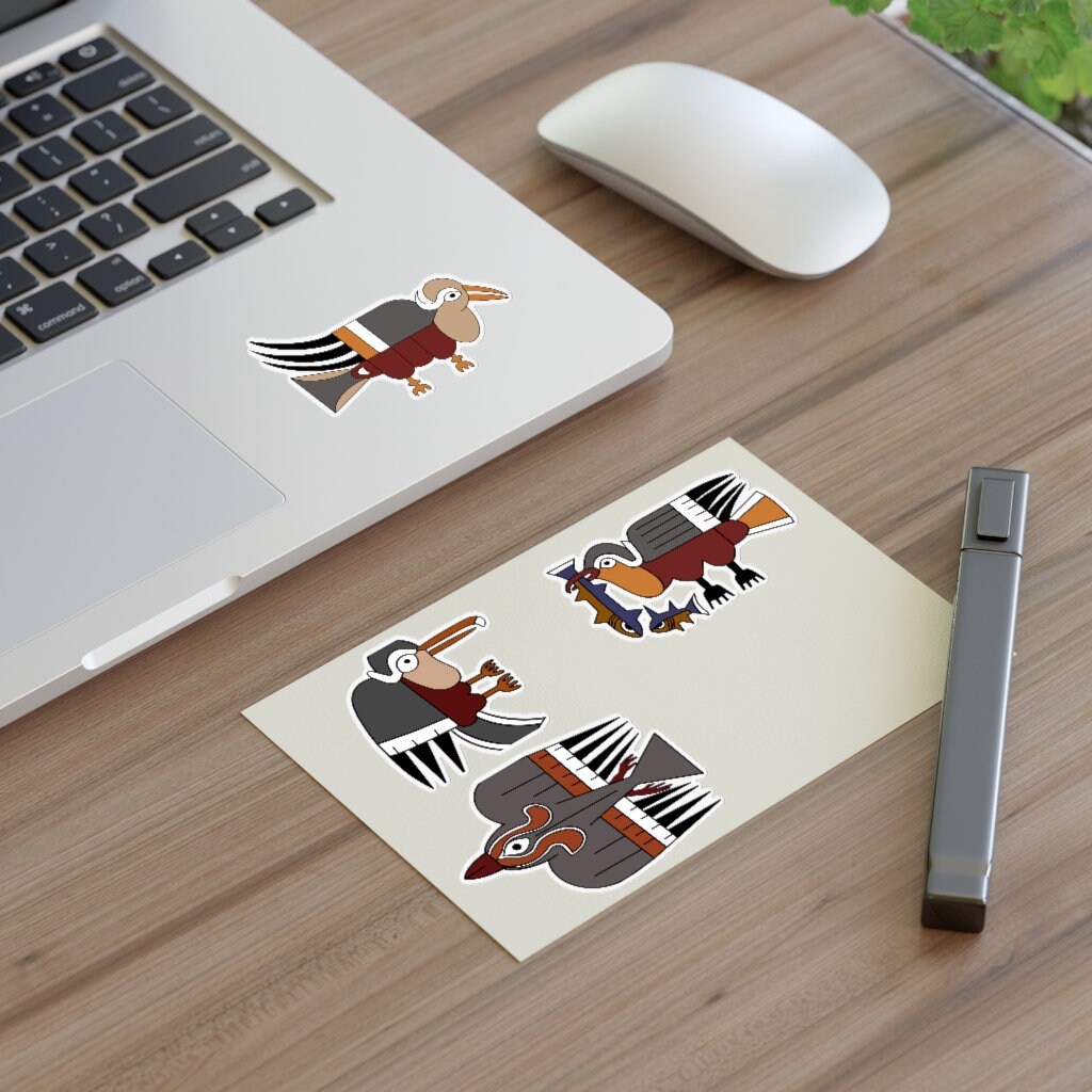 Inca Tern Nazca Peru Ancient Art Sticker Sheets Peruvian Birds Bird ...